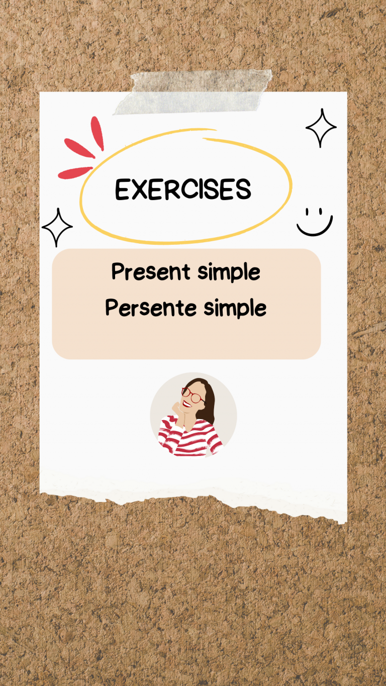 present simple ejercicios de inglés